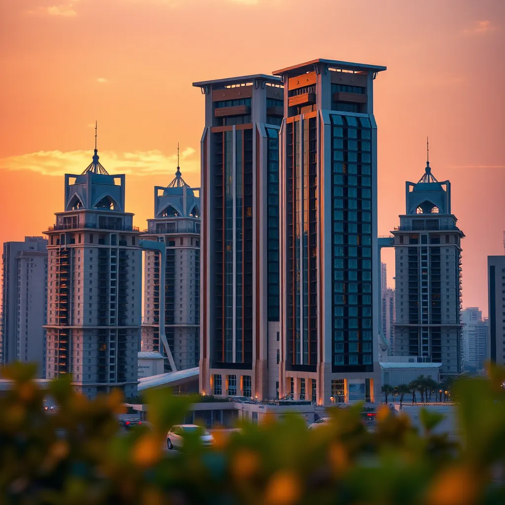 Exploring AG Towers: Dubai's Architectural Marvel