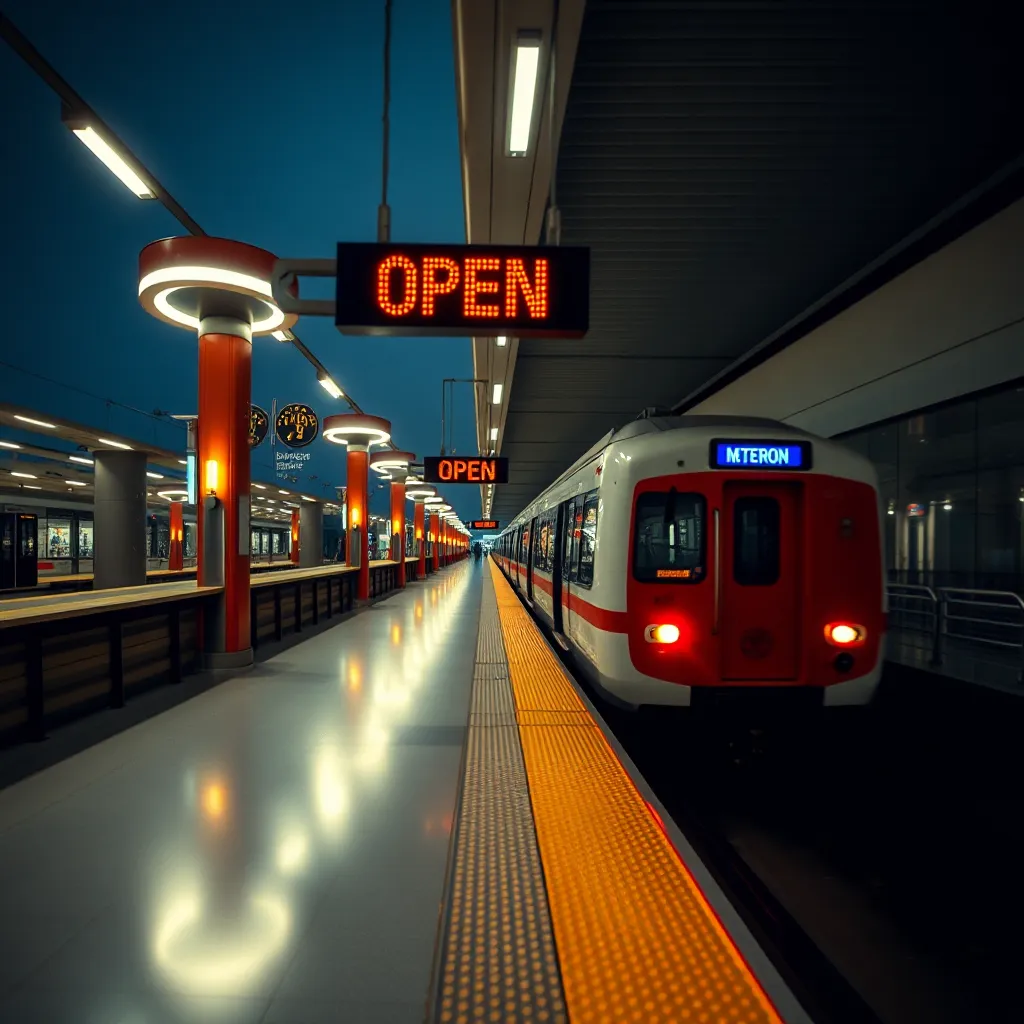 Exploring the Dubai Metro's Operational Hours